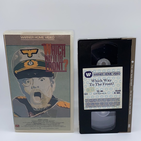 Warner Bros. | Media | Which Way To The Front Vhs Video Jerry Lewis Jan ...